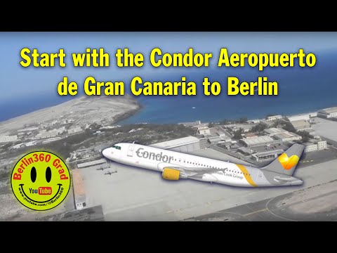 Start with the Condor Aeropuerto de Gran Canaria to Berlin Schoenefeld