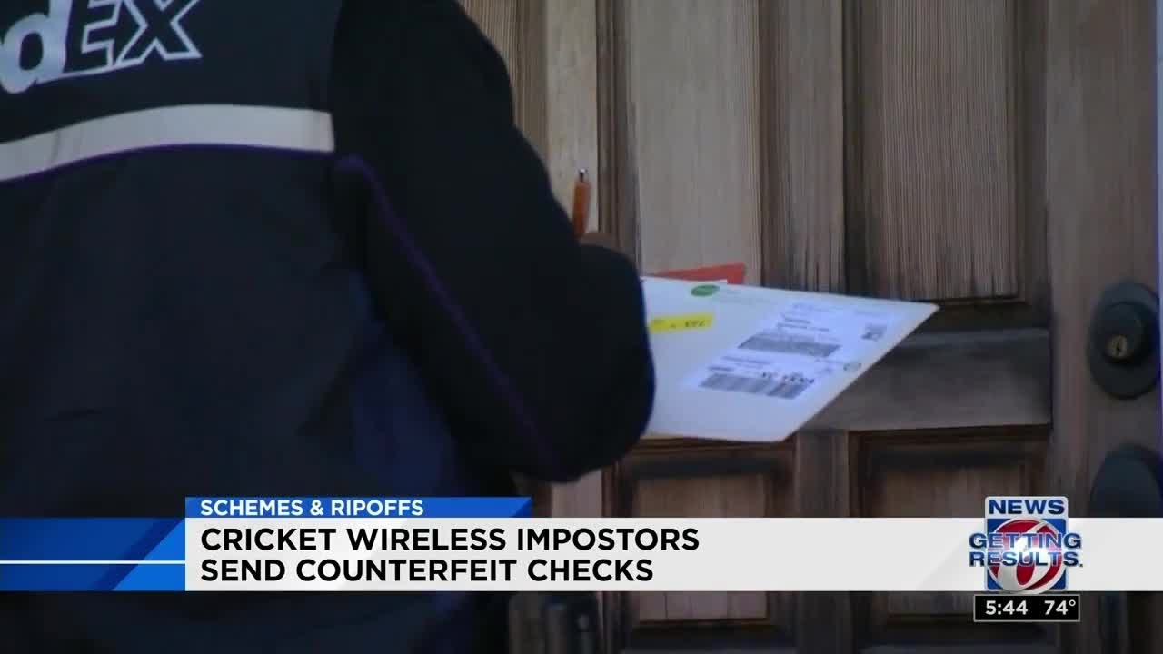 Cricket Wireless impostors send counterfeit checks