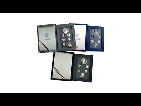 The Top Three SMint Prestige Proof Sets 1986, 1987, 1990