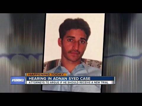 Adnan Syed case in court Thursday