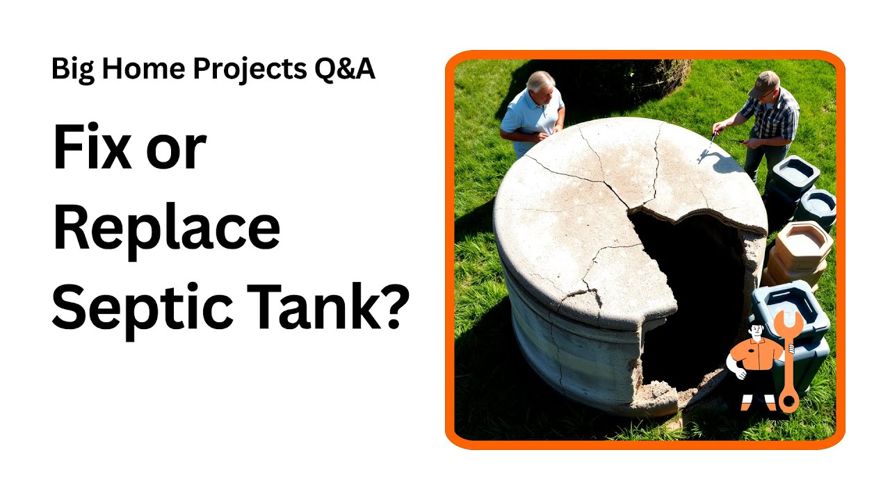 Should You Repair or Replace Your Old Septic Tank