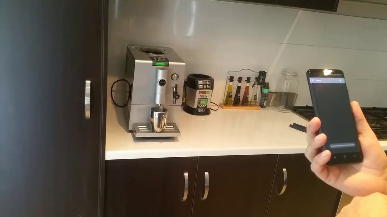 ESP8266 Enabled Coffee Machine automation