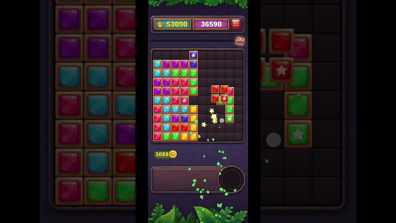 Blocks puzzle reaching new high score 104830