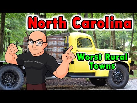 North Carolina's Worst Rural Towns