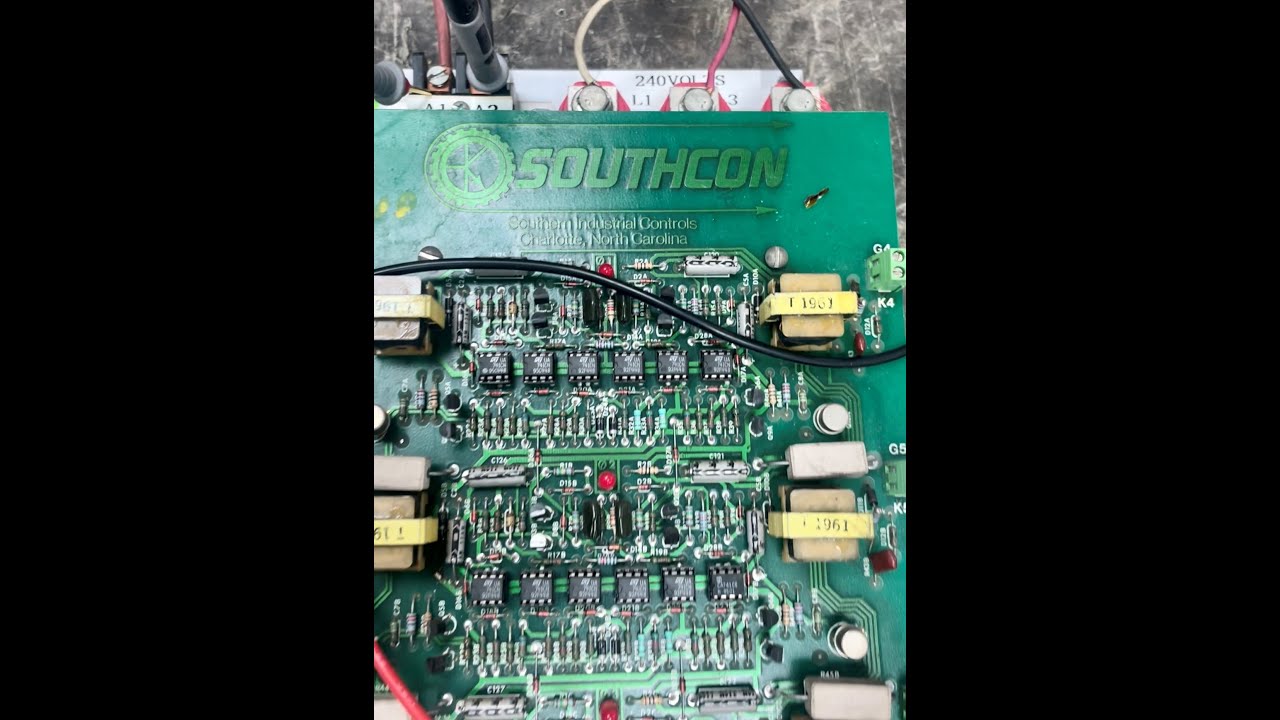 Southcon DC Motor Drive - Run Test