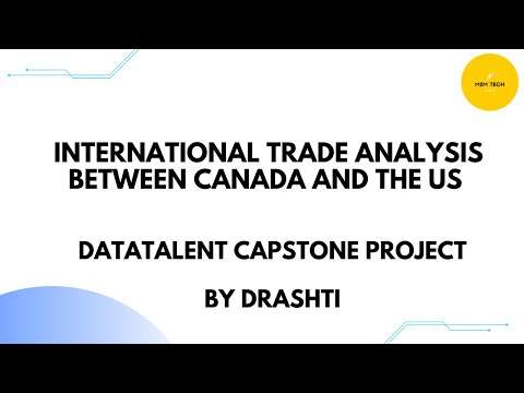 International Trade Analysis between Canada and the US