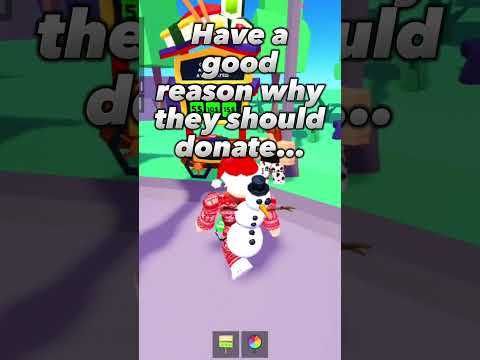 How to get more donations on Pls DONATE! ☺️???? #roblox #shorts #robloxshorts #plsdonate
