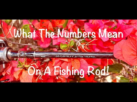 What The Numbers on a Fishing Rod Mean!