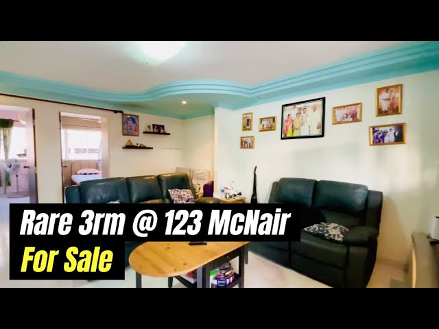3 Room (3S) HDB for Sale in 123 Mcnair Road - 688 sqft