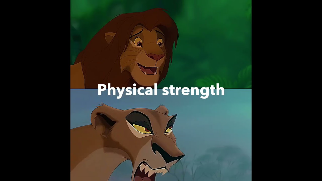Simba vs Zira #edit