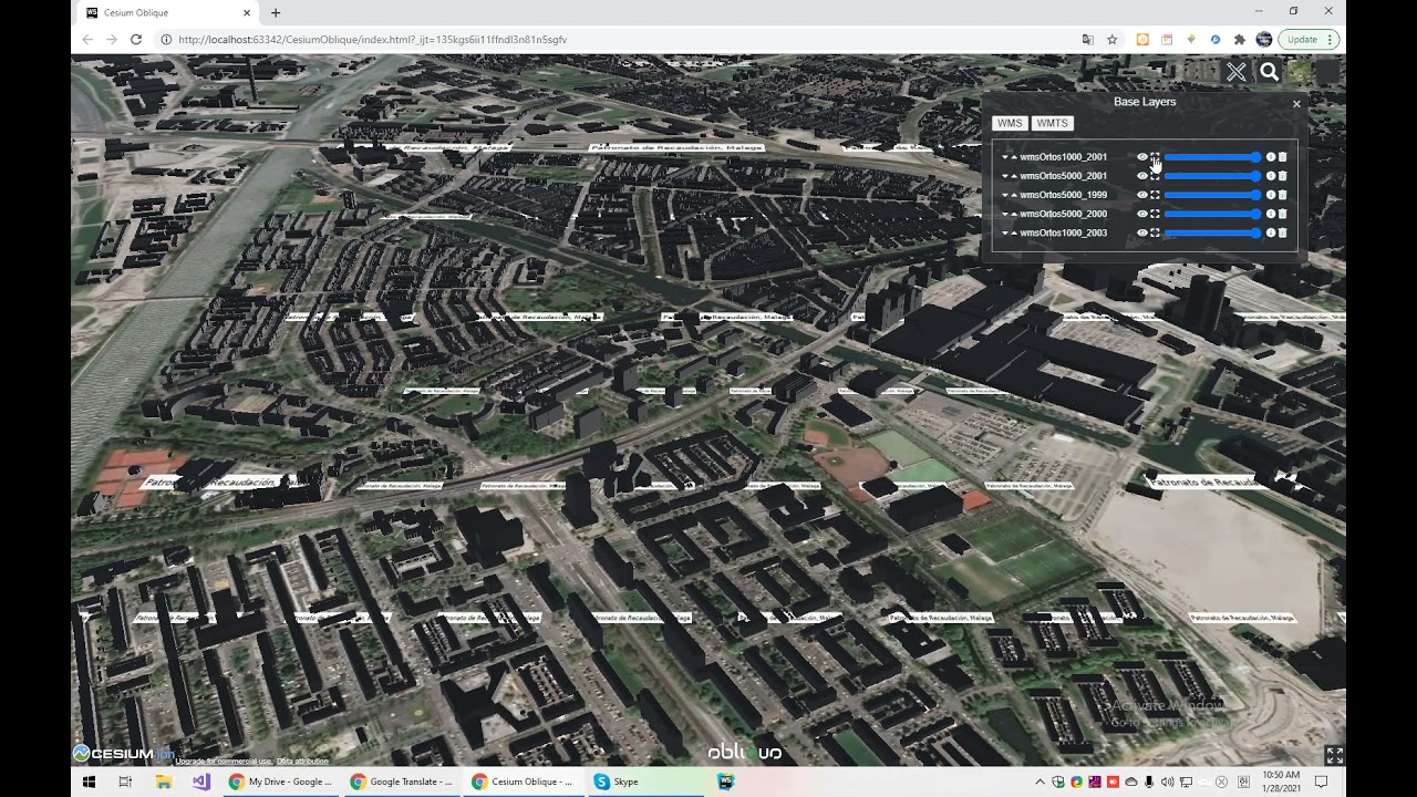 CesiumJs WMS