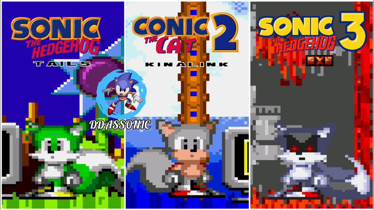 Tails Style Variations in Sonic Trilogy • Sonic Hack