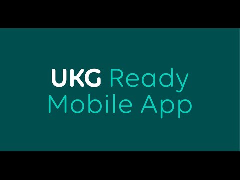 UKG Ready Mobile App Product Tour