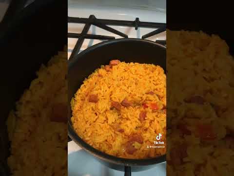 Spanish yellow rice for the holidays