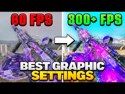 Best Graphics Settings for PC Warzone Season 4! (Max FPS, Increase Visibility, Reduce Latency)