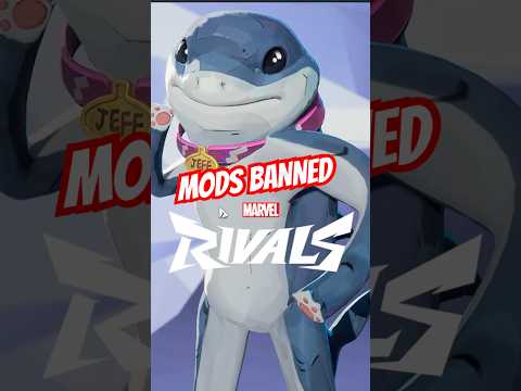 Mods and Skins REMOVED From Marvel Rivals #marvelrivals #gaming #mods #gamingnews #shorts