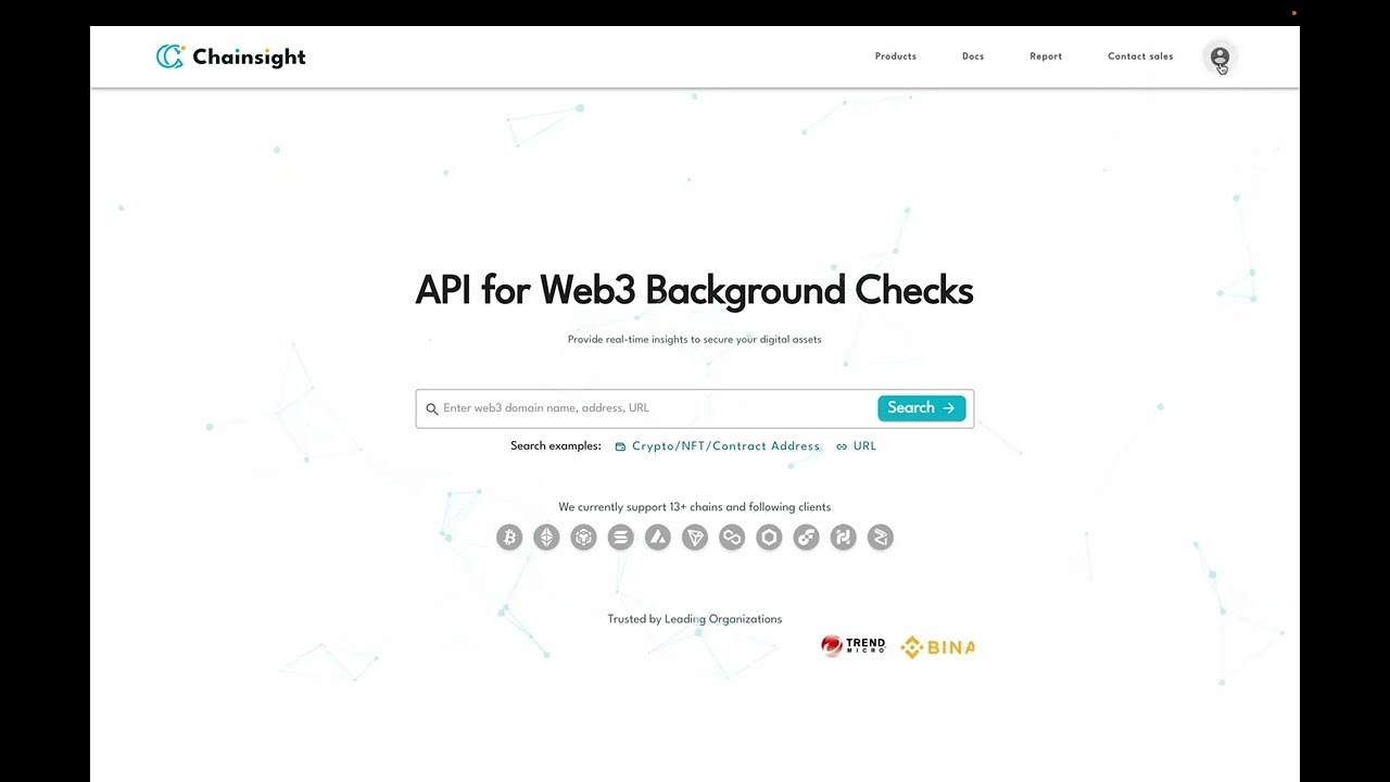 Chainsight   How to check API quota