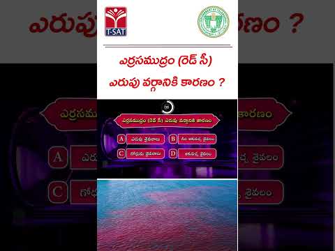 ఎర్రసముద్రం (రెడ్ సీ) ఎరుపు వర్గానికి కారణం ?