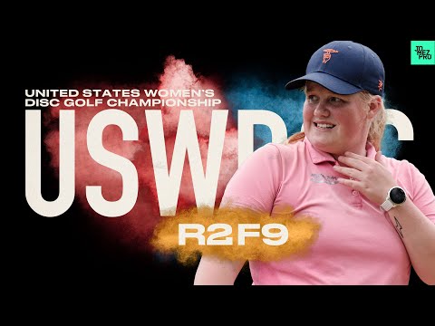 2022 USWDGC | R2F9 | King, Scoggins, Salonen, Oliva | Jomez Disc Golf