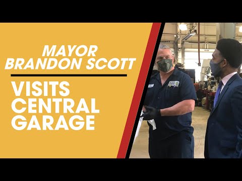 Mayor Scott Visits Central Garage | #FleetFriday
