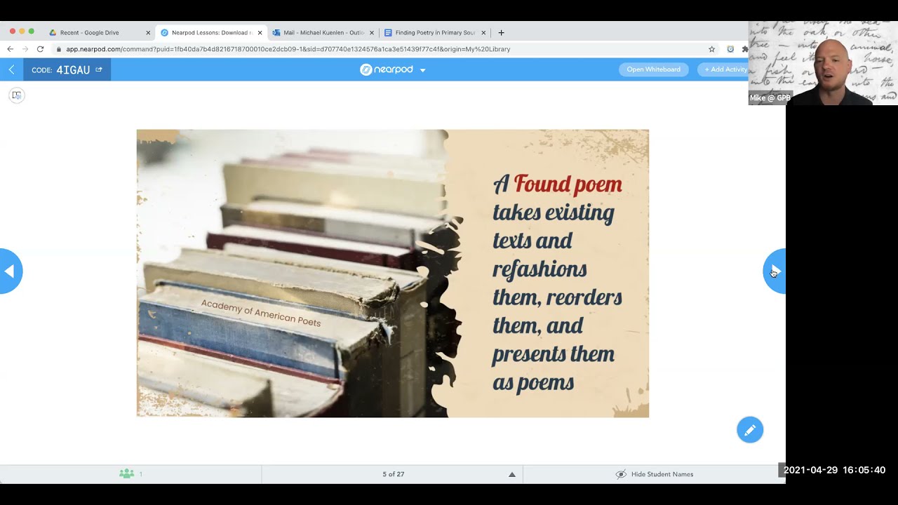 Found Poetry in Primary Sources