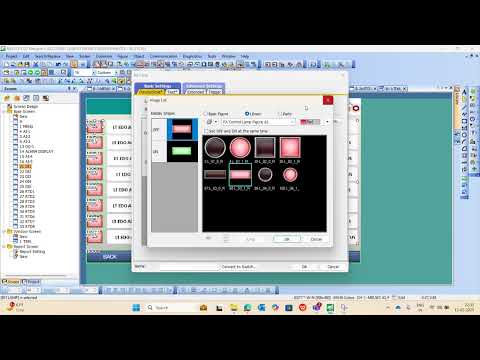 #vlog 18# Mitsubishi HMI # GT Designer 3(GOT 2000) # how to configure DI,DO,AI,RTD in hmi