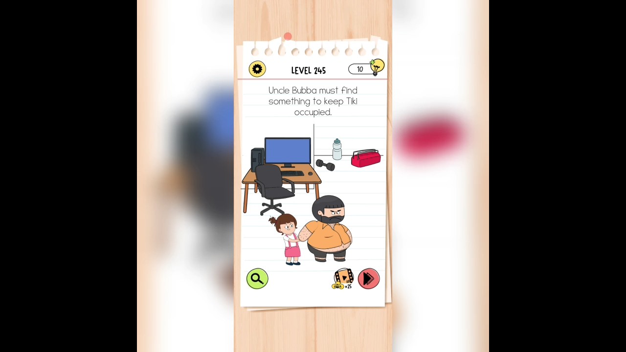 Brain Test 4 : Tricky Friends - Level 245