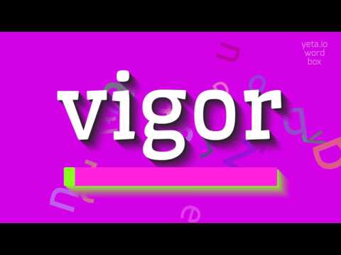 How to say "vigor"! (High Quality Voices)