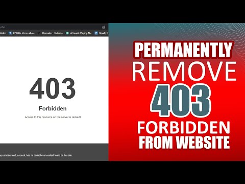 How to Fix the 403 Forbidden Error on Your WordPress Site