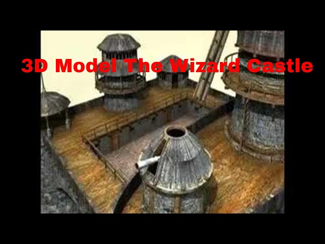 The wizard castle 3D Model - FlatPyramid