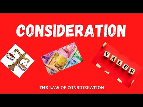 The Law on Consideration
