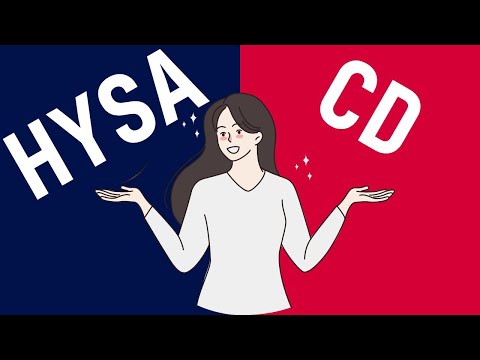 Should I deposit my money in HYSA or CD?