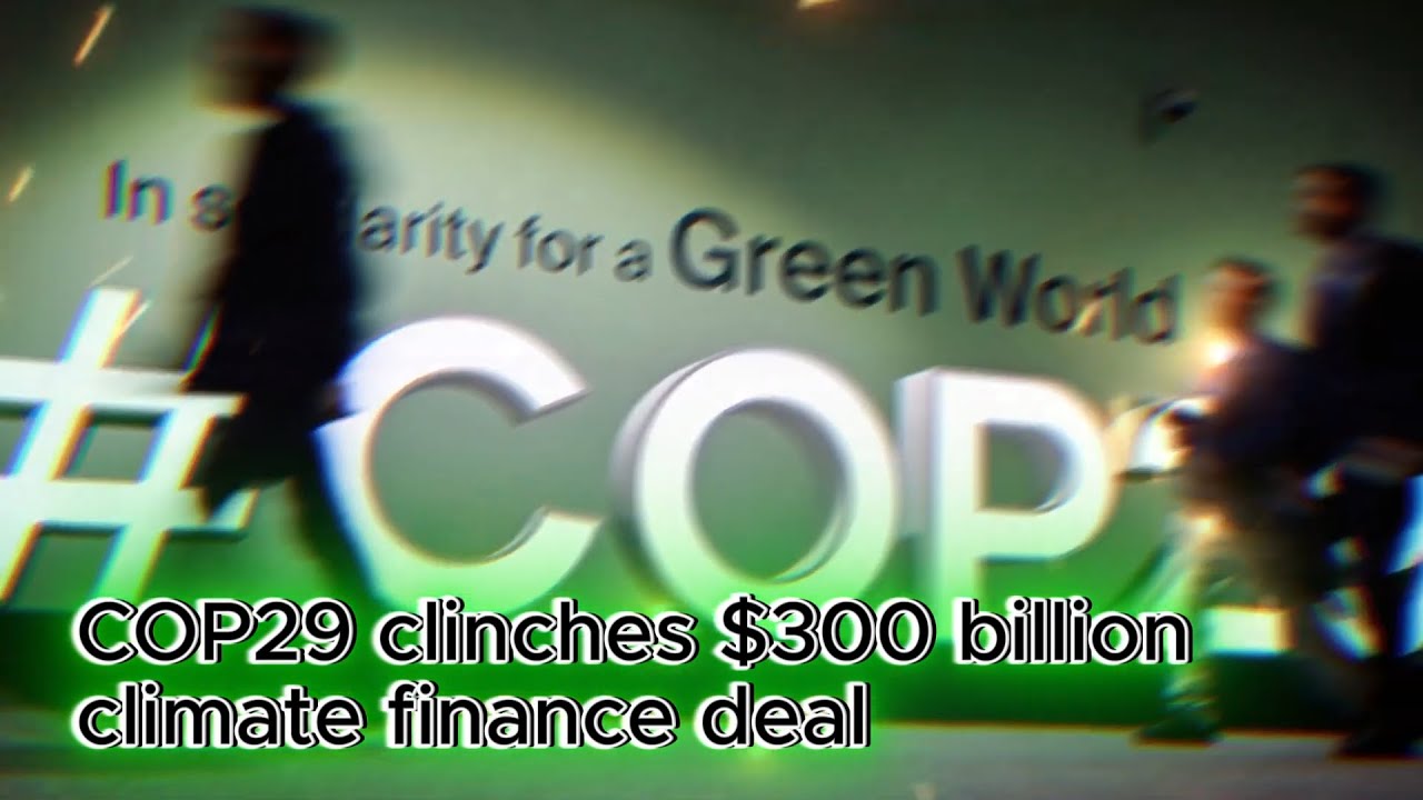 COP29 clinches $300 billion climate finance deal