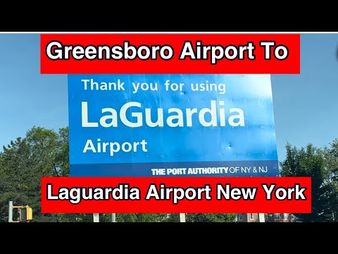 Flying Greensboro NC to Laguardia Airport New York // Santosh Chhetrry
