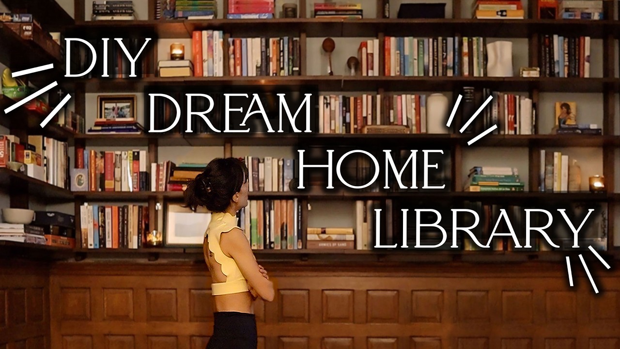 Building my HOME LIBRARY + Honest Chat on Aging, Cosmetics, and Cat Drama