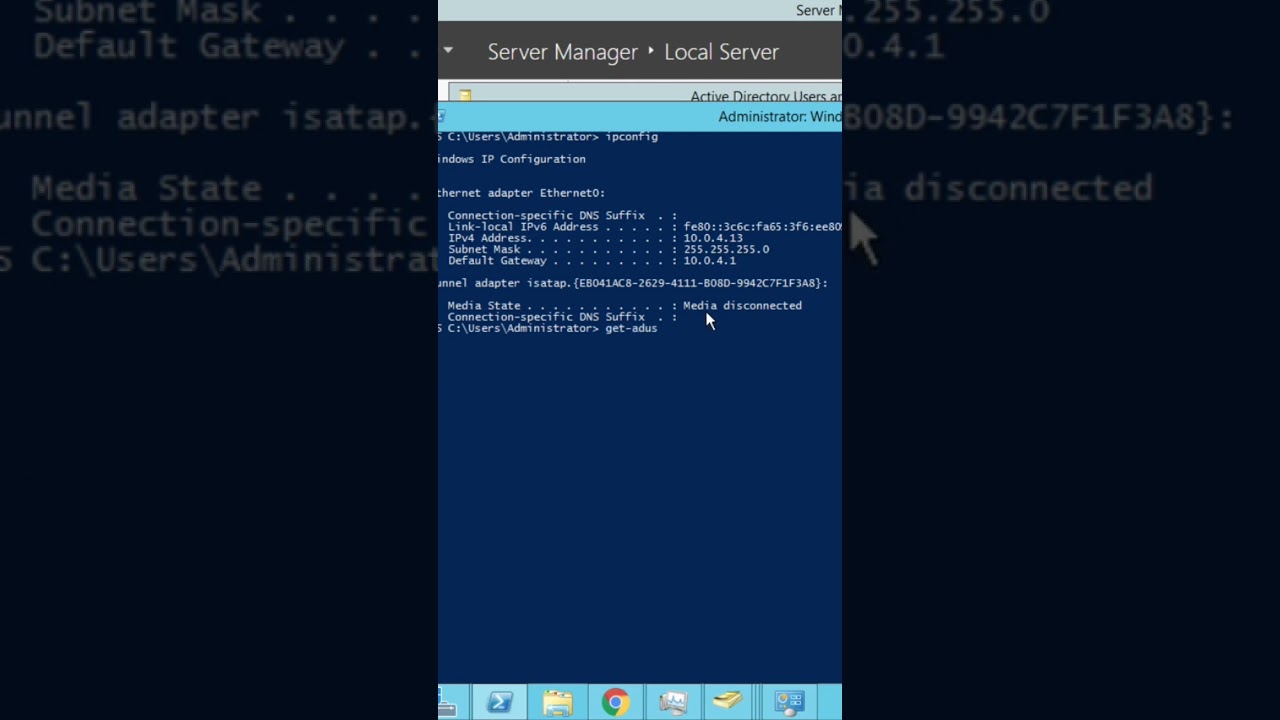 Set up LDAP server ,( and some PowerShell tricks )