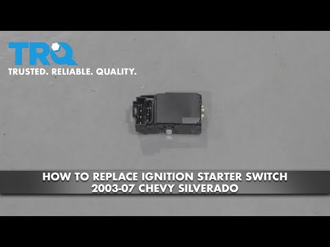 How to Replace Ignition Starter Switch 2003-07 Chevy Silverado