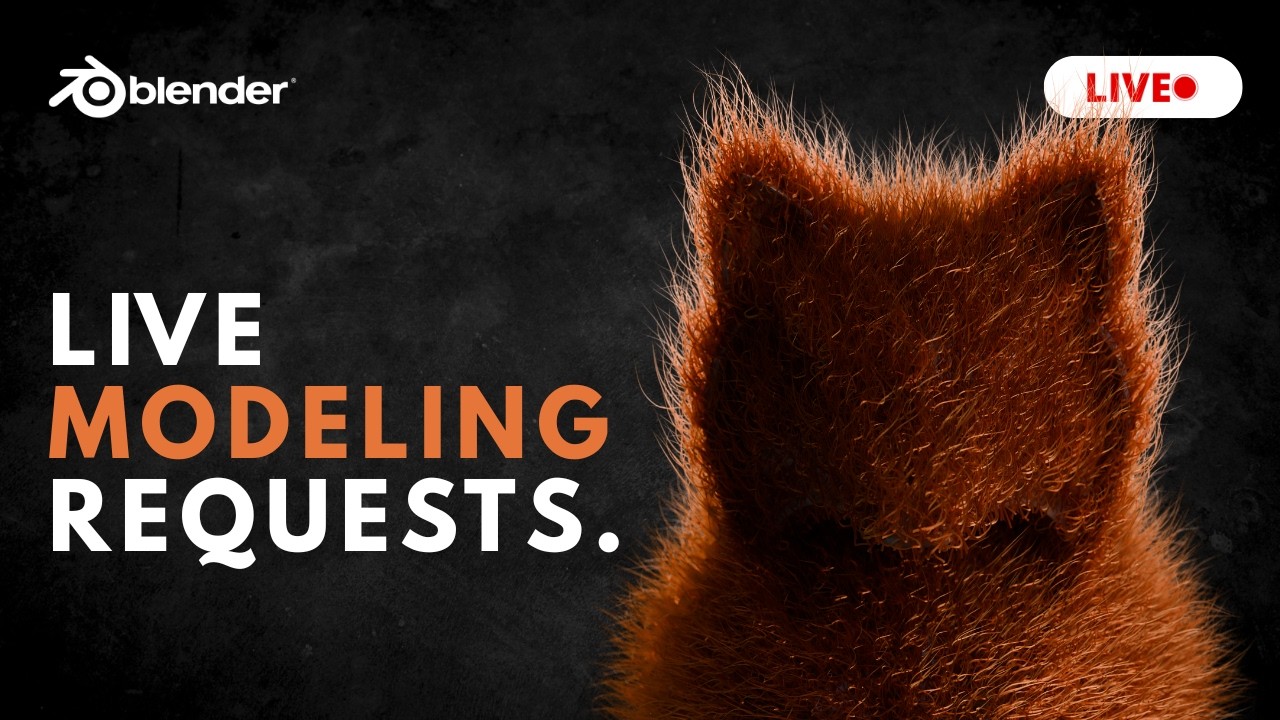 Chat Picks What I Model in Blender (Live F1 Car + Viewer Requests)