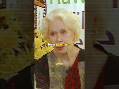 The universe LOVES gratitude - Louise Hay on MANIFESTATION