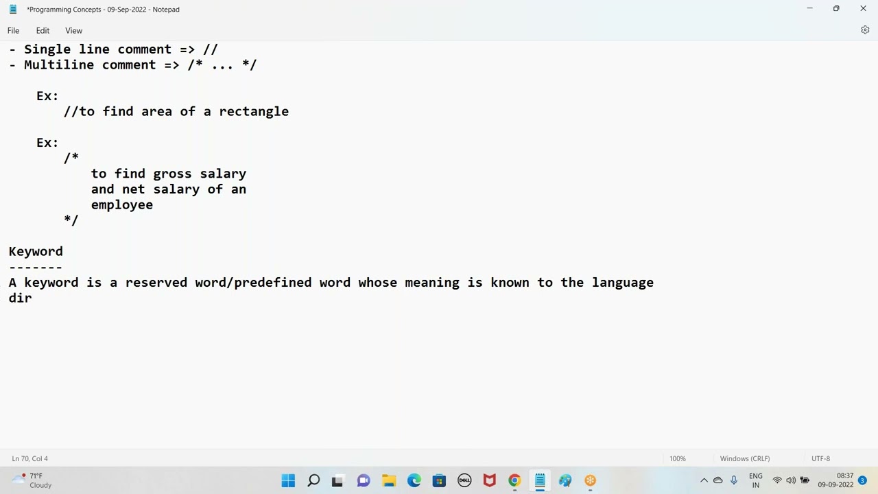 Java Full stack Training in Bangalore |Programming Concepts