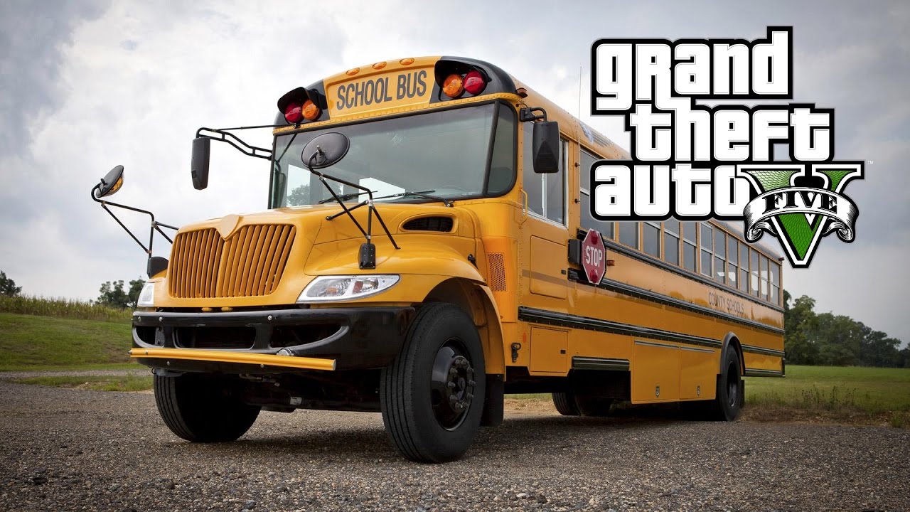 Caisson Elementary C School Bus - GTA 5