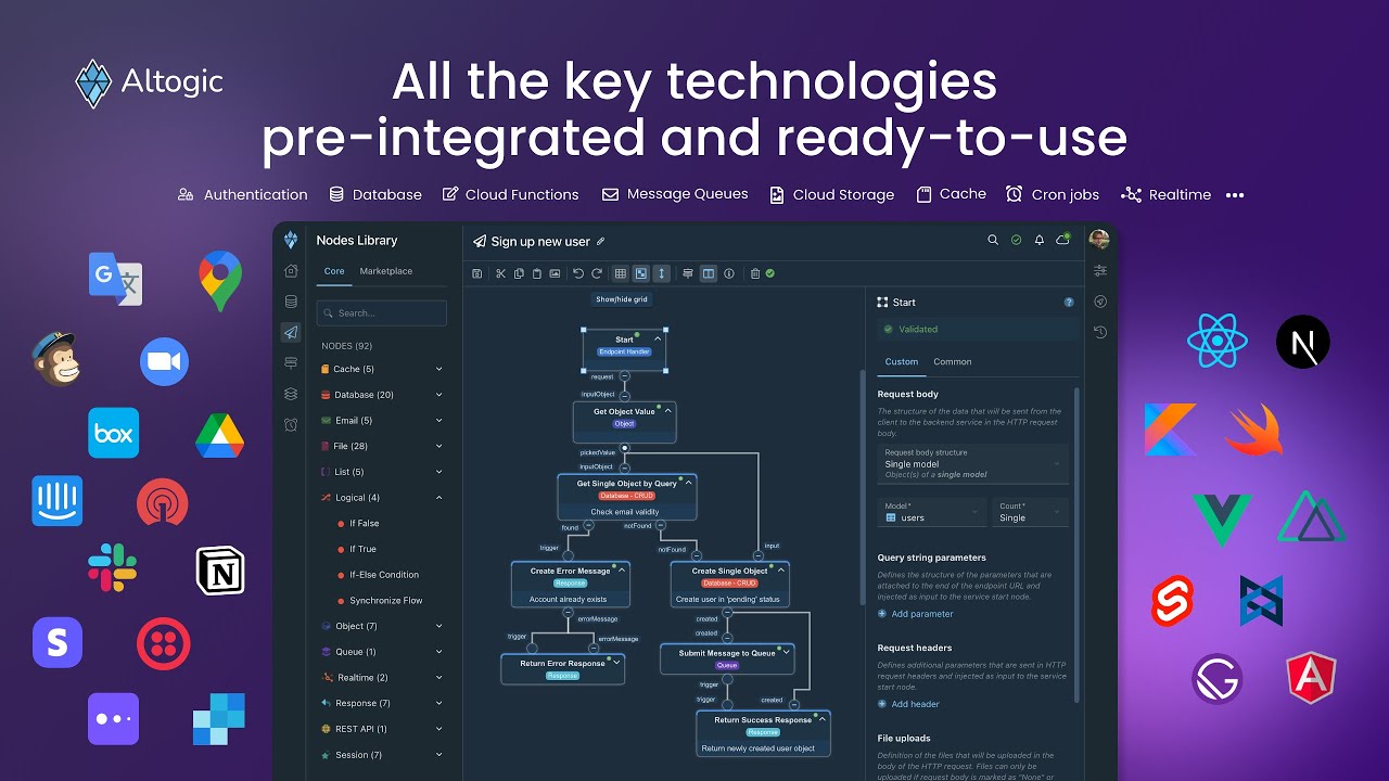 Altogic - Backend as a service platform