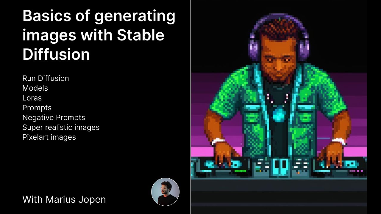 Basics of generating images with Stable DIffusion