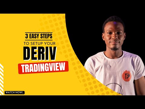 3EASY STEPS TO SETUP YOUR DERIV TRADINGVIEW