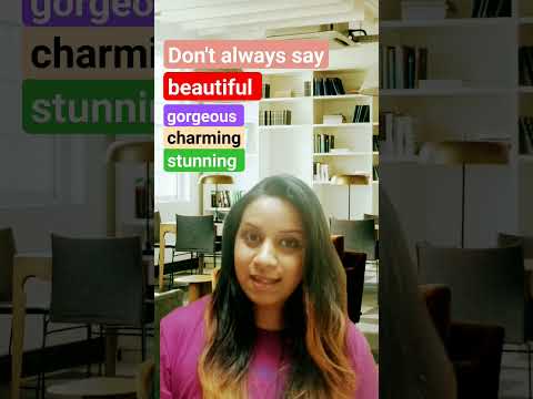 Other Words for beautiful | #shorts