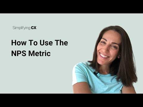 How to Use the Net Promoter Score® (NPS) Metric