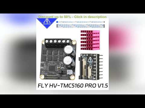 Mellow Fly 24V/48V HV TMC5160 Pro V1.5 Stepper Motor Driver StepStick SPI Silent For Marlin / Kli