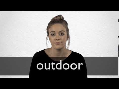 OUTDOOR definition and meaning | Collins English Dictionary