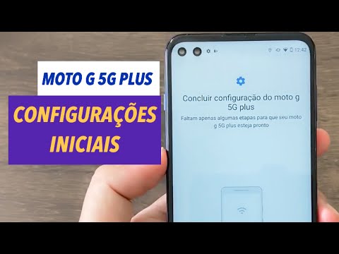 Como fazer as configurações iniciais do Moto G 5G PLUS – ANDROIDEMLOOP