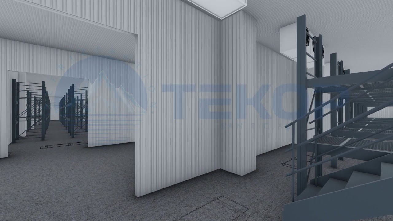 Cold Storage Mezzanine Racking System